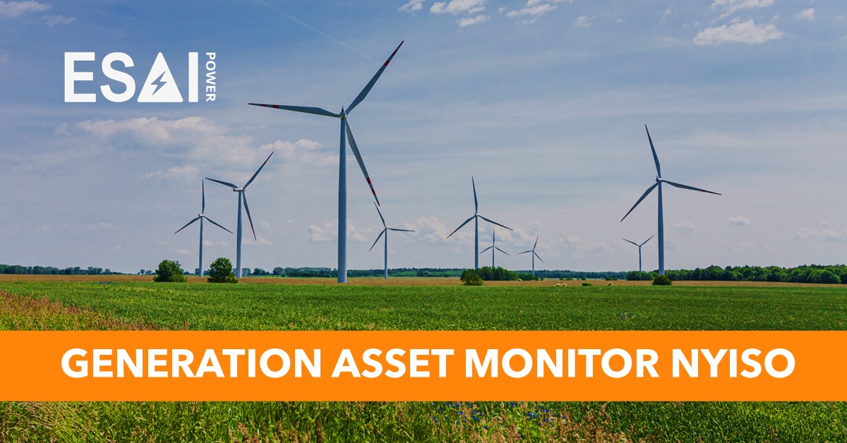 Generation Asset Monitor™ NYISO | Products | ESAI Power LLC